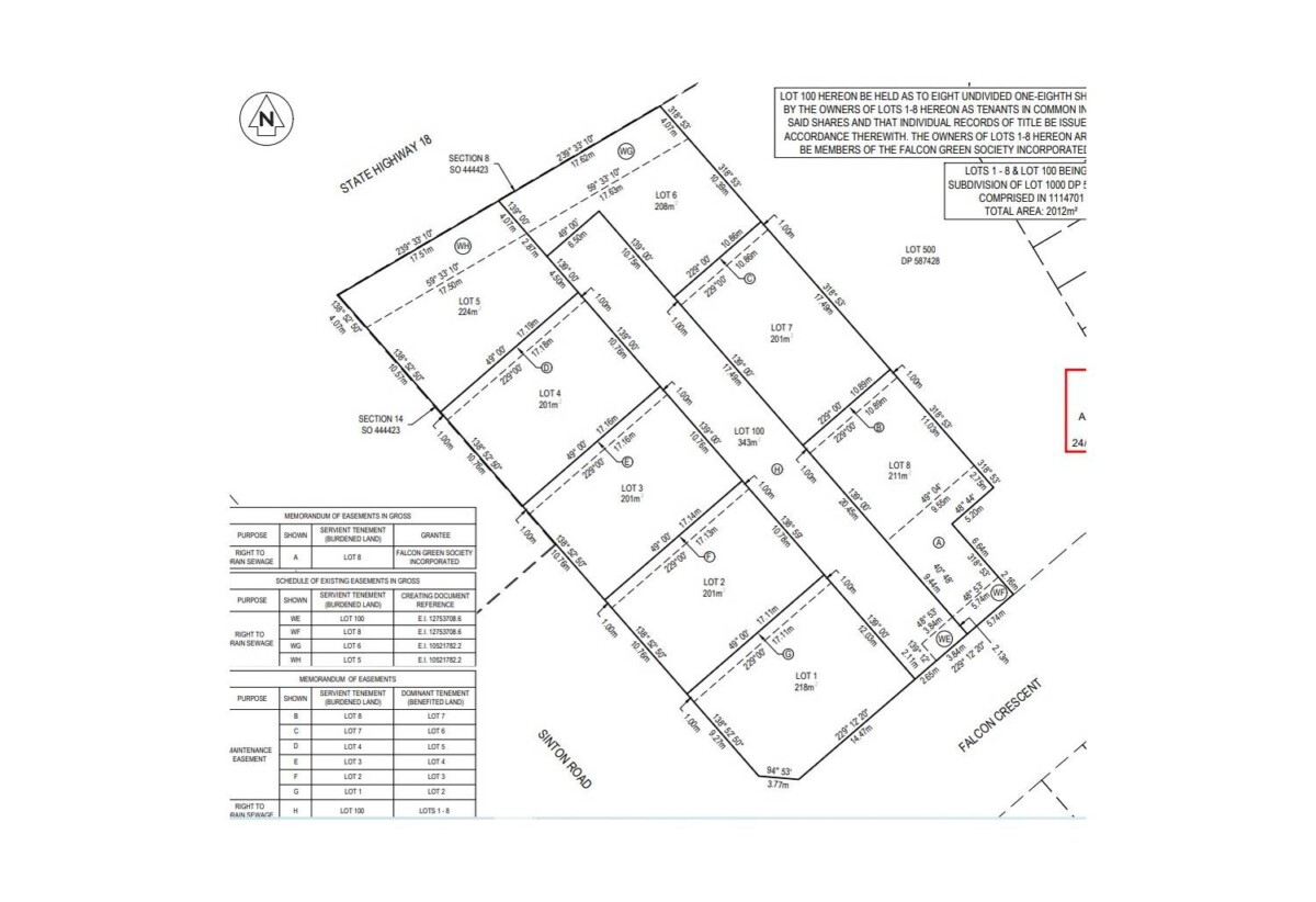 Fully serviced flat sections For Stand Alone Homes, Lot 1-8/60 Falcon ...